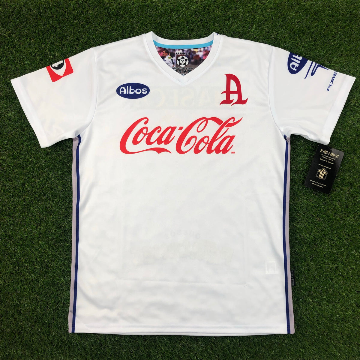 Alianza FC, Men's Retro Soccer Jersey, 2004 Coca Cola – NostalgiaCF.com