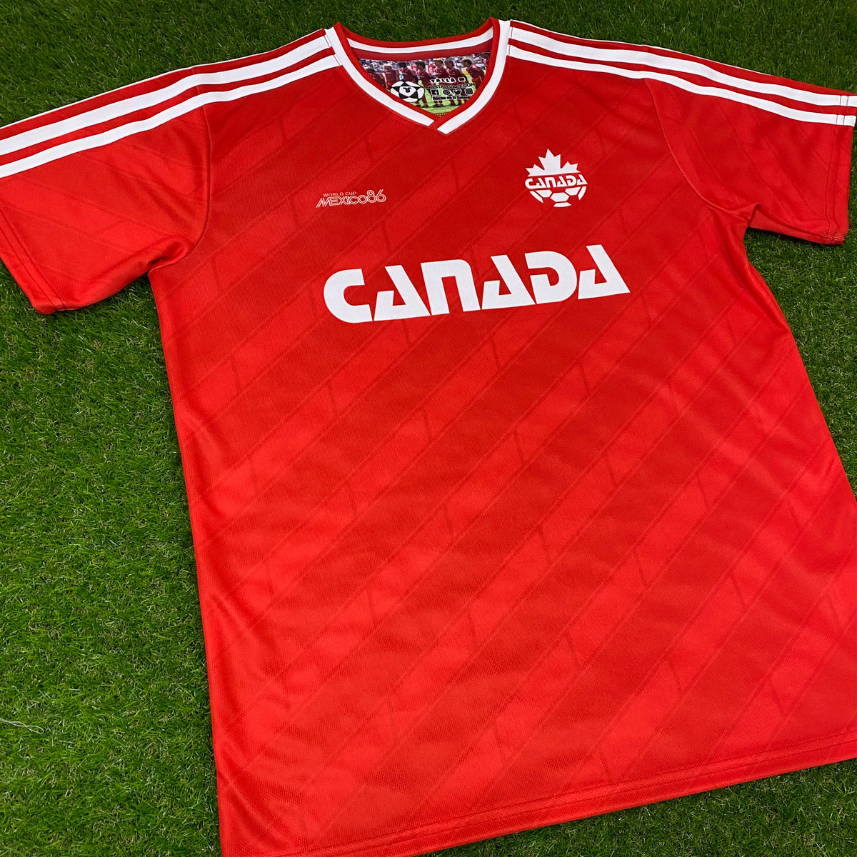 Canadá, Men's Retro Soccer Jersey, 1986 – NostalgiaCF.com